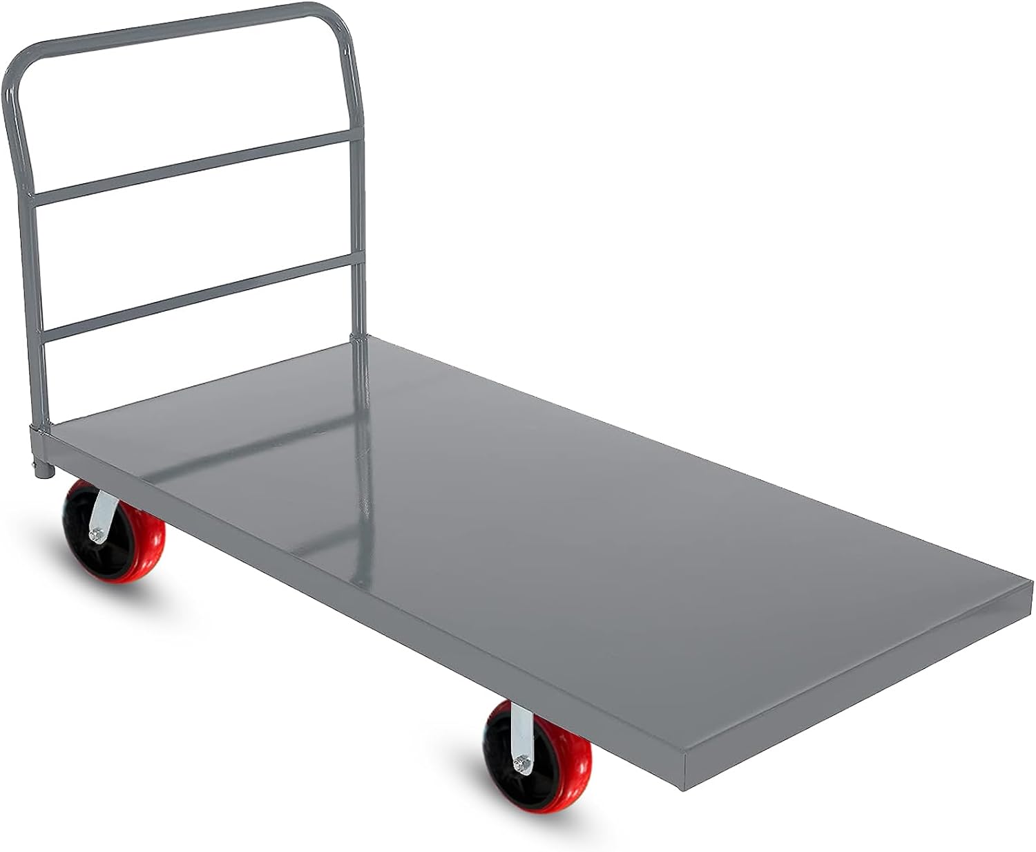 Amazon.com: 5Seconds Flatbed Platform Cart Industrial Dolly Heavy Duty ...