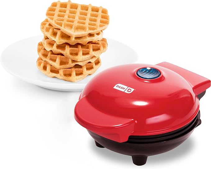 Amazon.com: DASH Mini Waffle Maker Machine for Individuals, Paninis ...