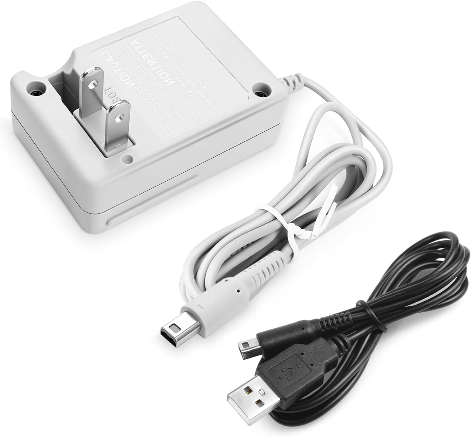 Amazon.com: Nintendo 3DS Charger AC Adapter - Replacement Power Supply ...