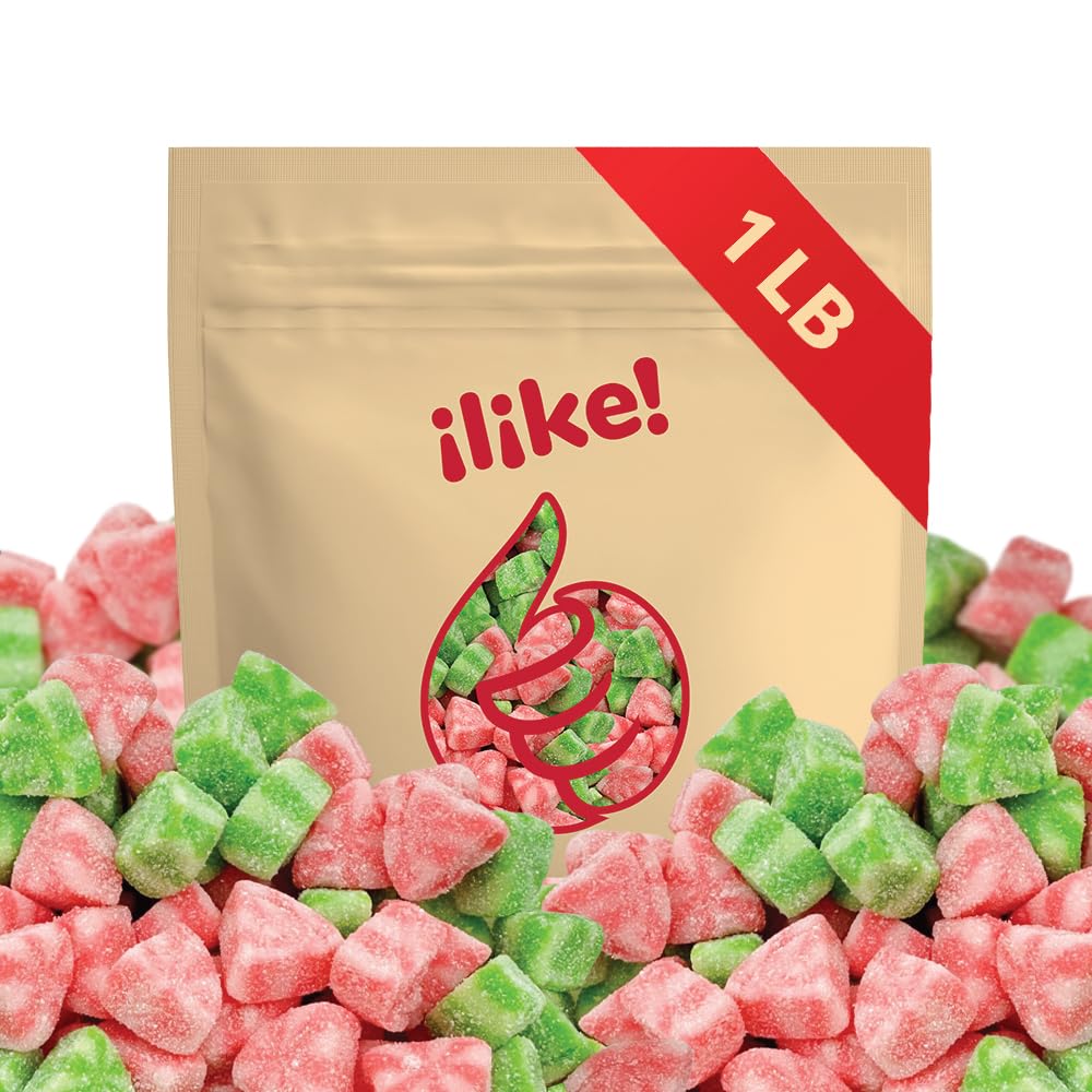 Amazon.com : Sour Watermelon Candy | 1 Pound Pack | Sugar Coated Gummy ...