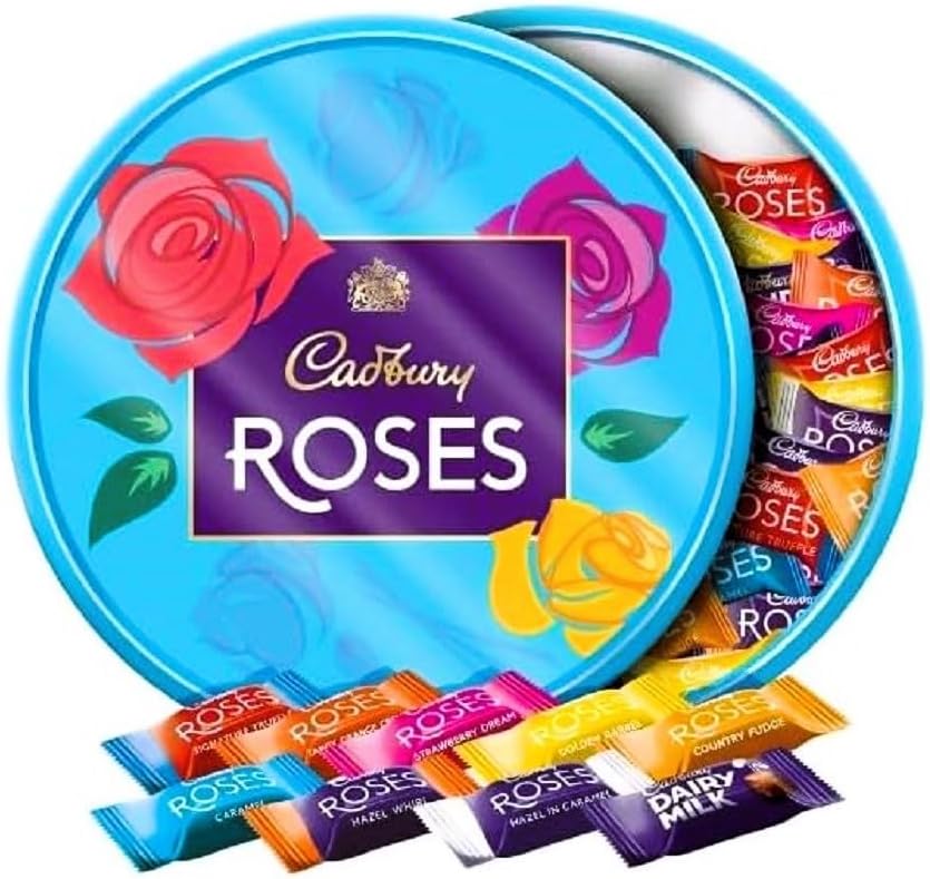 UK Cadbury Roses Gift Tub - 600 g - Imported from Britain - Great for ...