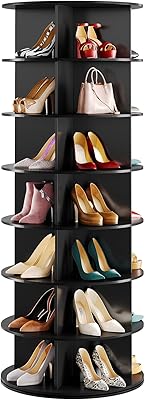 Amazon.com: Weinstein storage Original Rotating Shoe Rack Tower ...