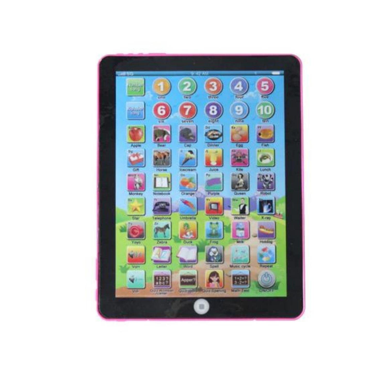 Buy Kids Mandi Learning Pad, Toddler Learning Games. Touch and Learn ...