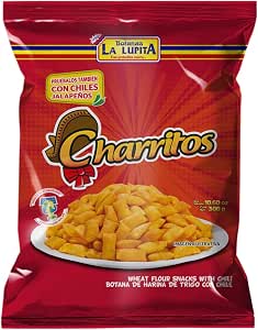 CHARRITOS YUCATECOS BOTANA FRITURA HARINA DE TRIGO 300GR (PAQUETE DE 3 ...