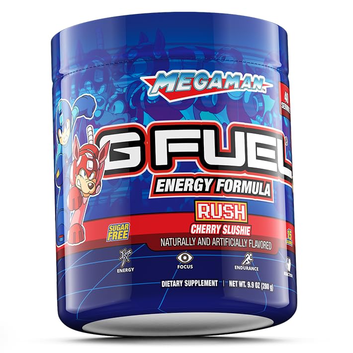 Snapklik.com : G Fuel Megaman Energy Powder, Sugar Free, Clean Caffeine ...