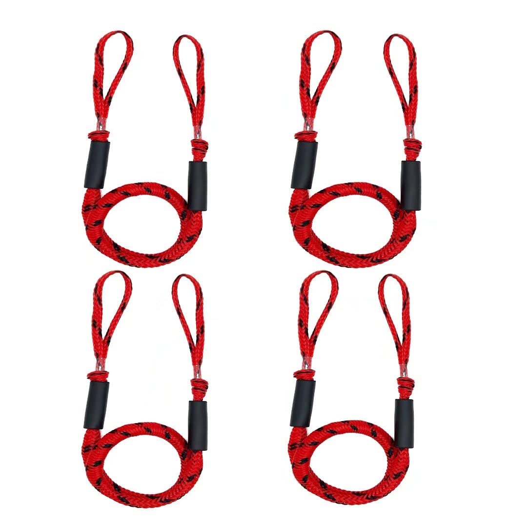 Snapklik.com : Dock Lines Bungee Mooring Rope Bungee Dockline For Boat ...