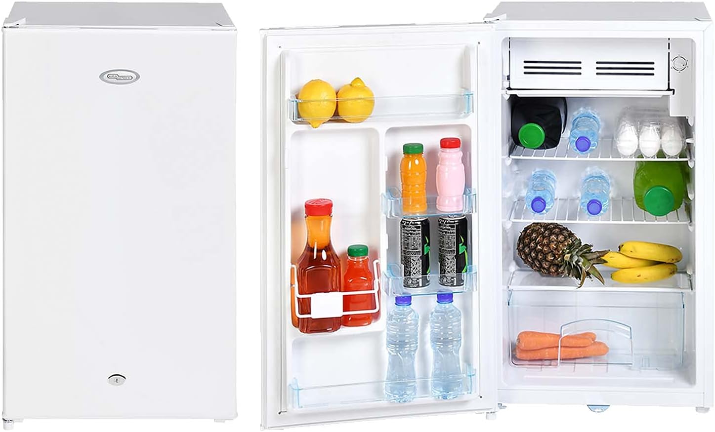 Aftron Afr535H Fridge Freezer (120L) : Amazon.ae: Appliances