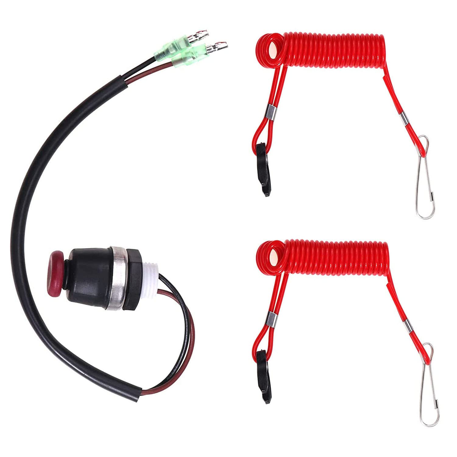 Snapklik.com : Kill Switch Cord, Outboard Engine Motor Kill Switch & 2 ...