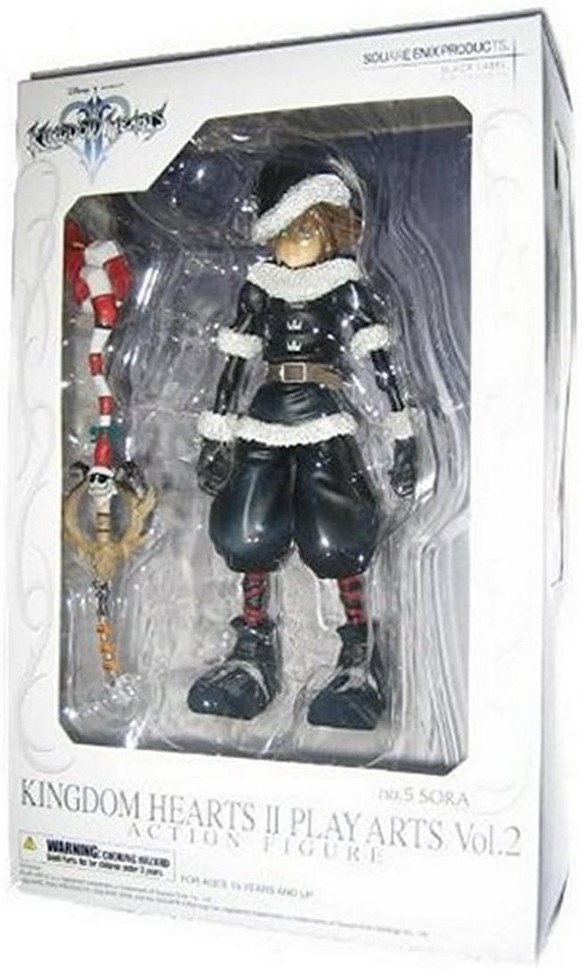 Amazon.com: Kingdom Hearts II Play Arts Vol.2: Sora (Christmas Town Ver ...