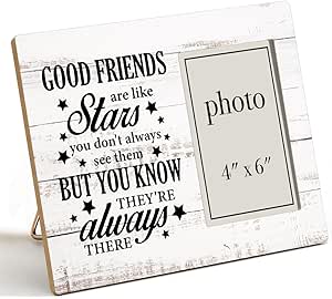 Amazon.com - Oqtumes Best Friends Picture Frame, Friend Birthday Gift ...