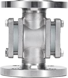 Amazon.com: LAPBPVQAAR 304 Stainless Steel Square Flange Sight Glass DN15 DN20 DN25 DN32 DN40 ...