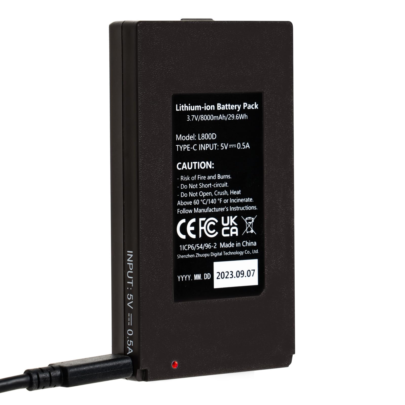Meidase L800D Rechargeable 8000mAh Lithium Battery for Meidase P100P ...