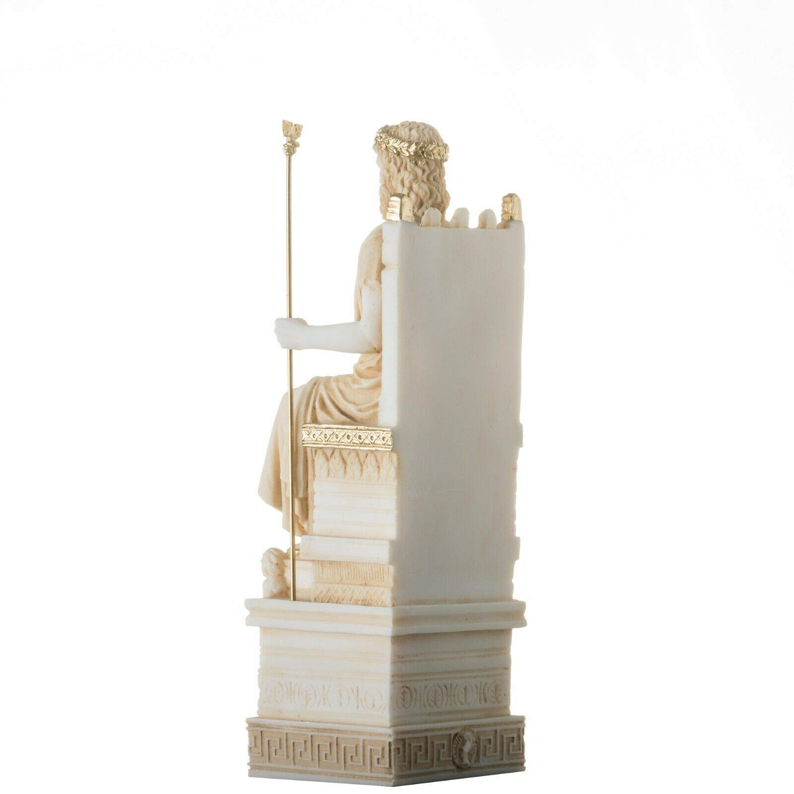 Zeus On Throne Jupiter God Greek Roman Statue Art 645 Roman Mythology