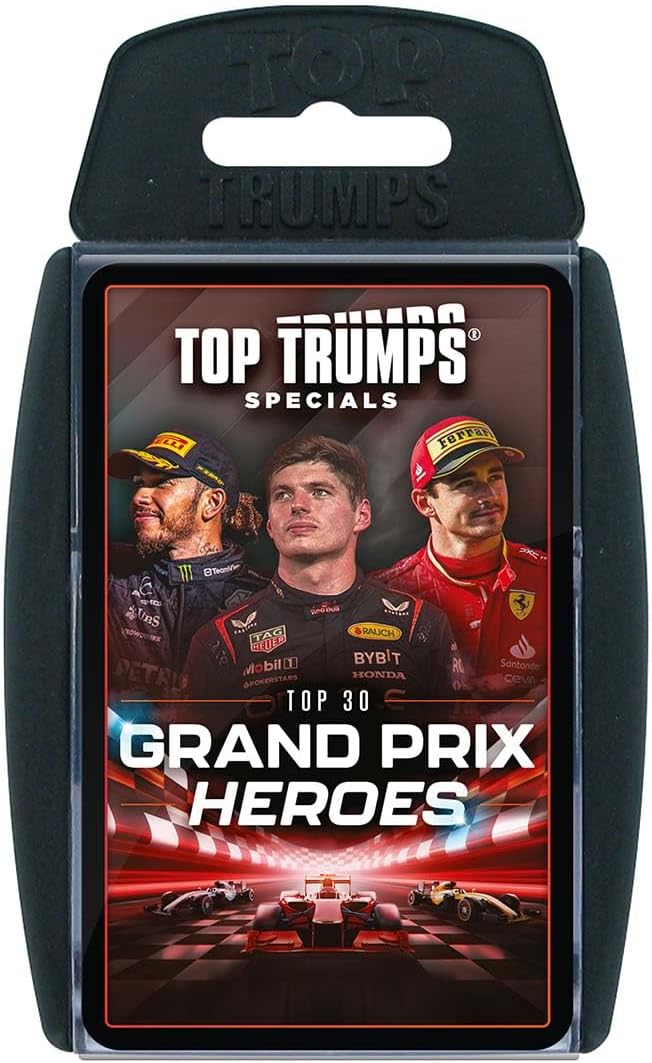 Amazon.com: Top Trumps Card Game F1 Grand Prix Heroes - Family Games ...