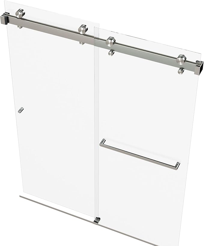 Eurotech Showers VITRA-200 56.5-60" W x 78" H Twinglide Frameless ...