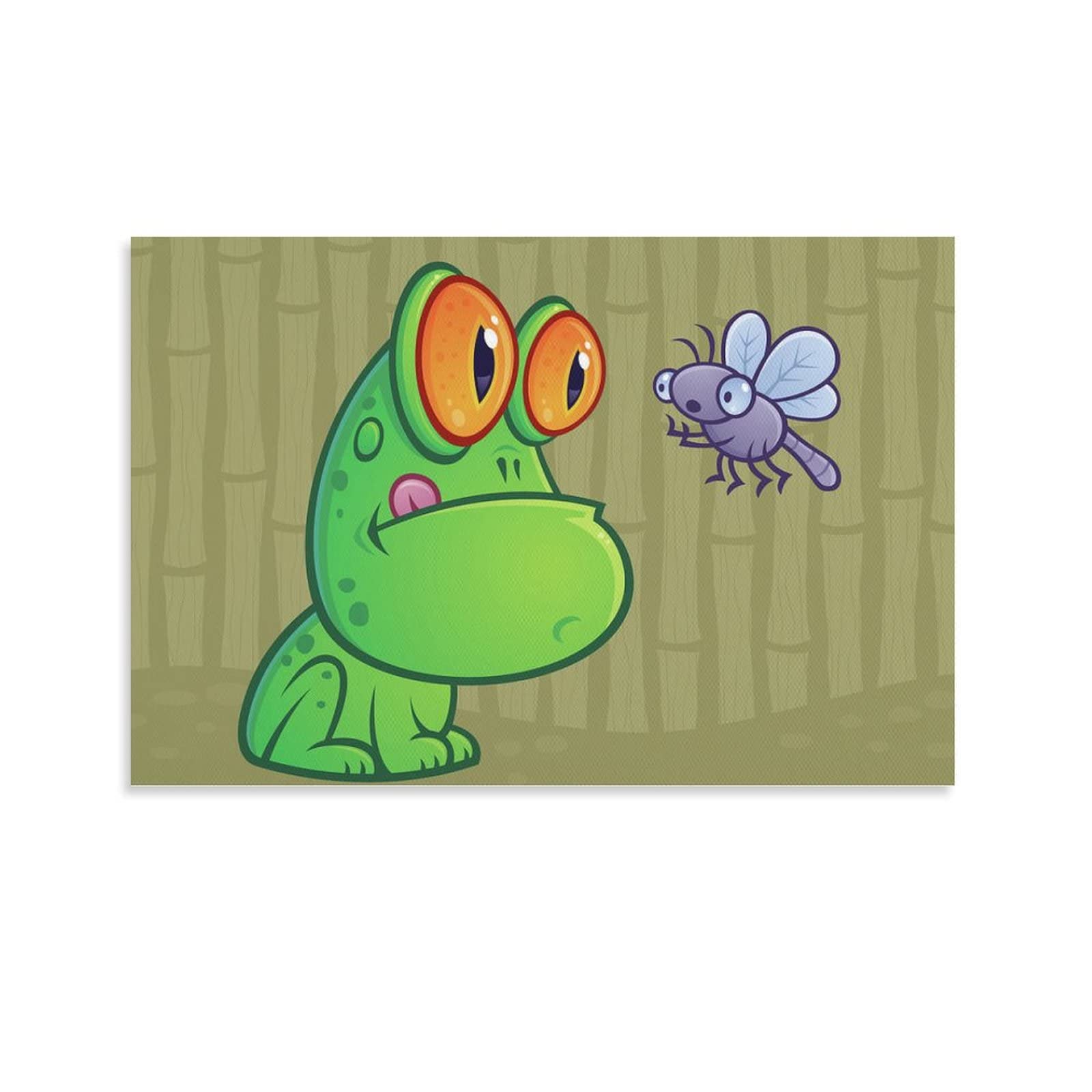 Frogs And Dragonflies