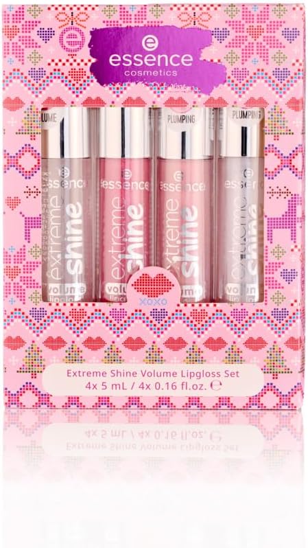 Amazon.com : essence | Extreme Shine Volume Lipgloss Gift Set | 4 ...