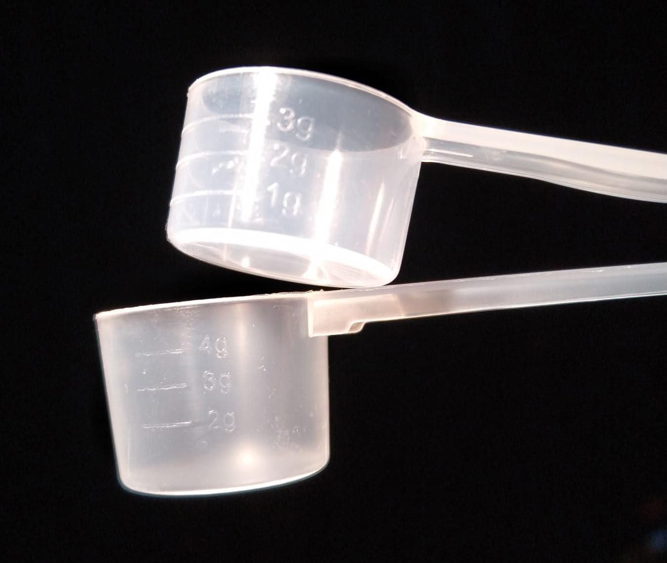 Smivyhp 6 Größen Messlöffel, Plastik Dosierlöffel 4g,5g,10g,15g,20g,25g ...