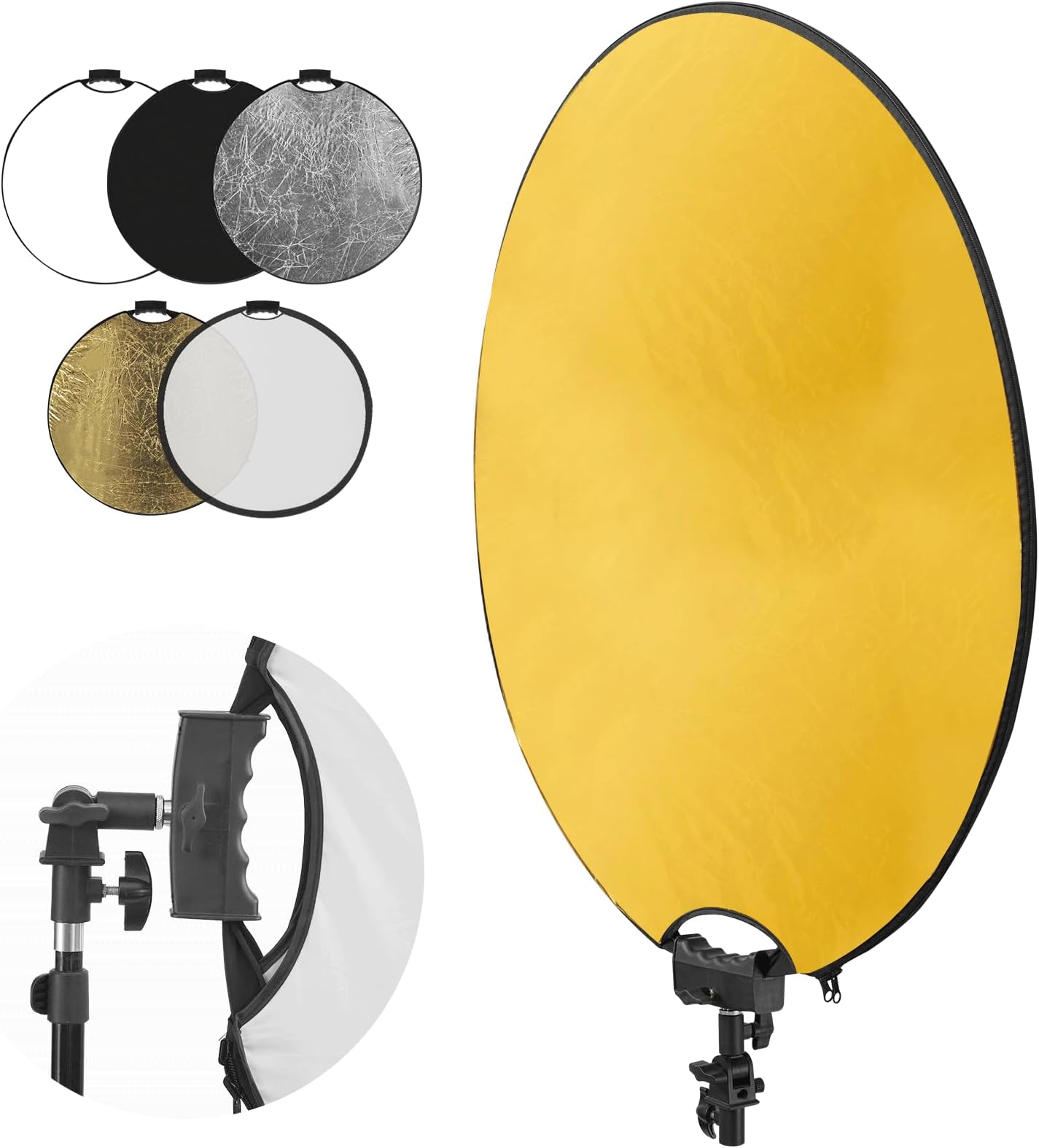 Amazon.com : Alluneitter 32 Inch (80cm) Photography Reflector ...