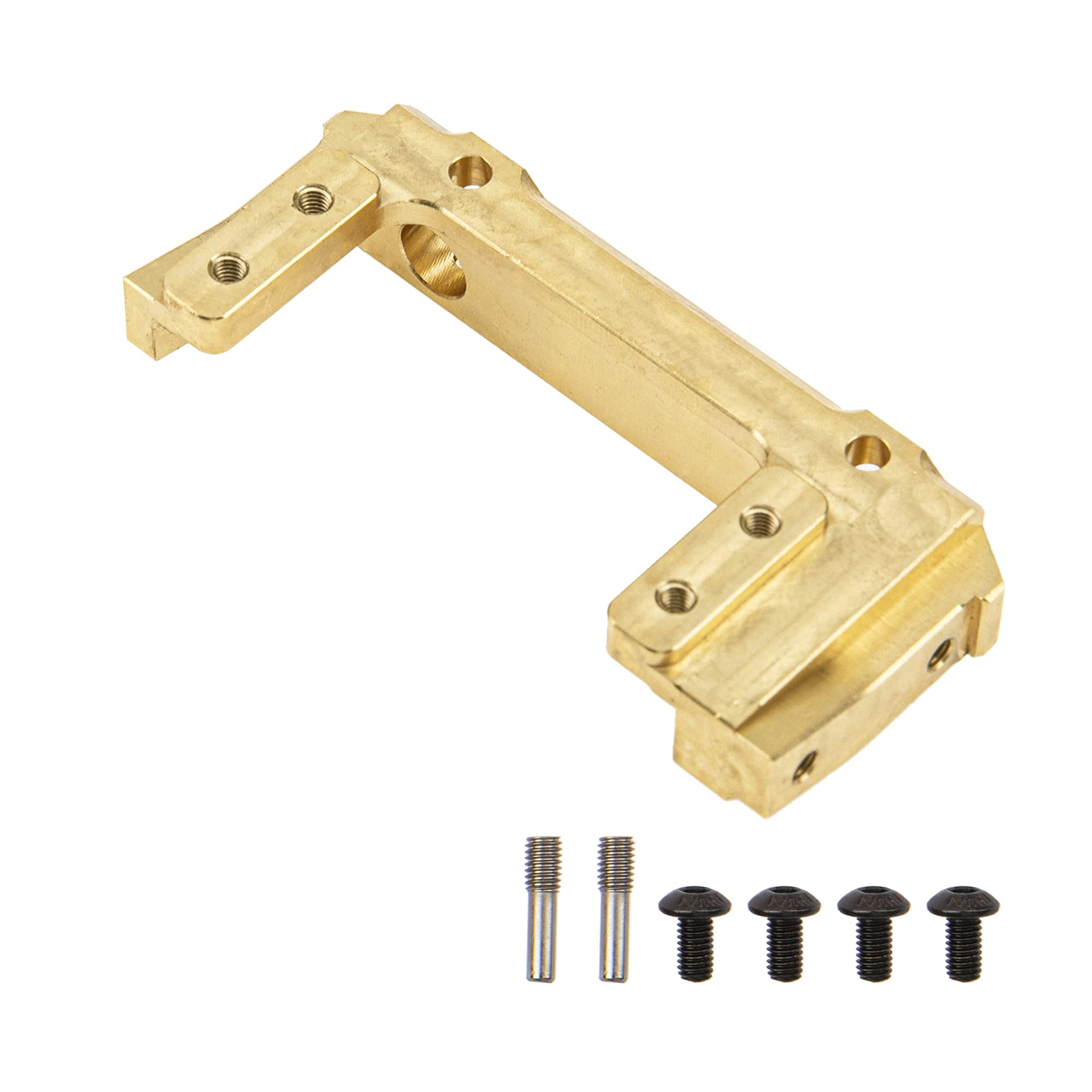 Servo Mount Brass Front Bumper Mount Servo Stand For Axial SCX10 II ...
