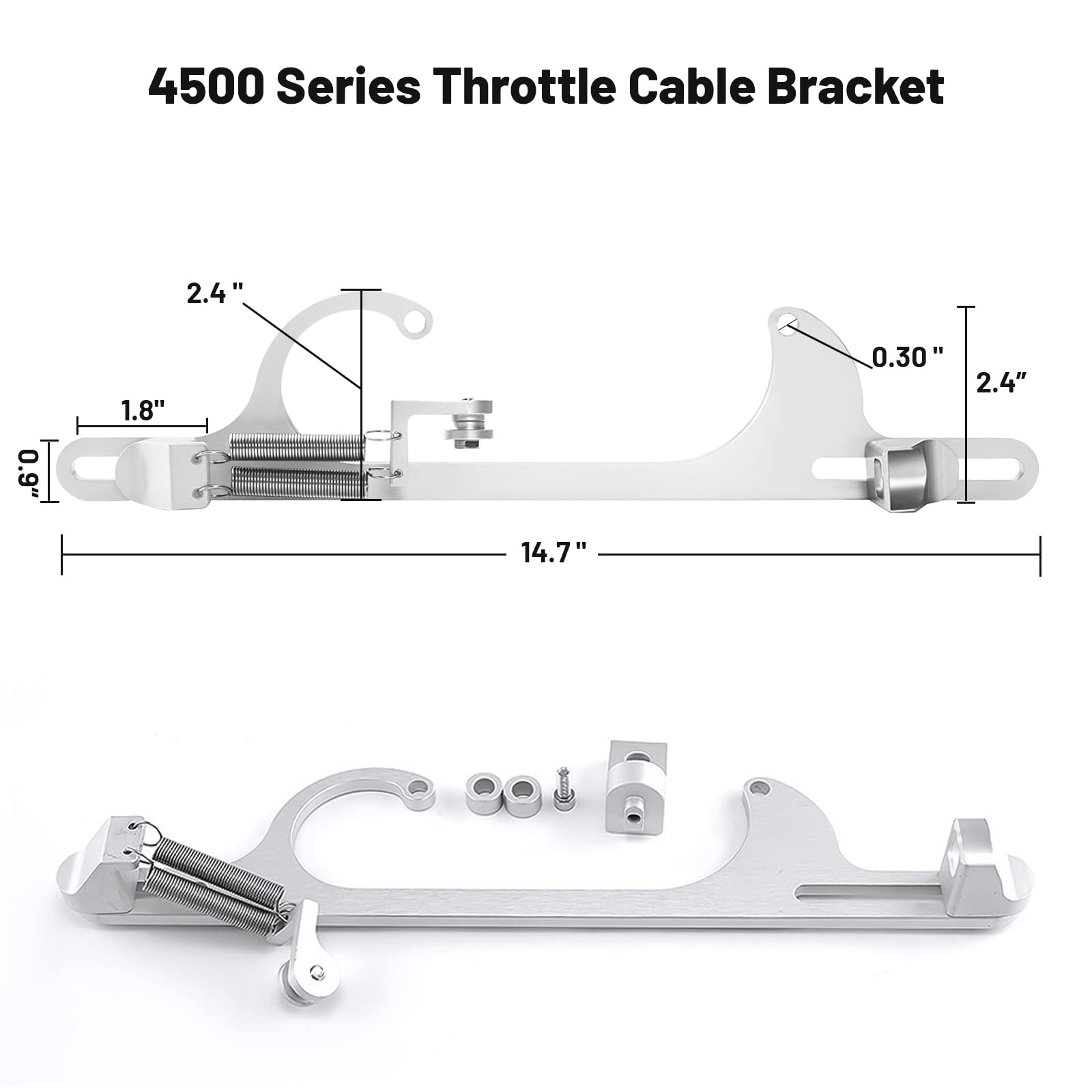 Snapklik.com : 4500 Series Carburetor Throttle Cable Bracket- Endxedo ...