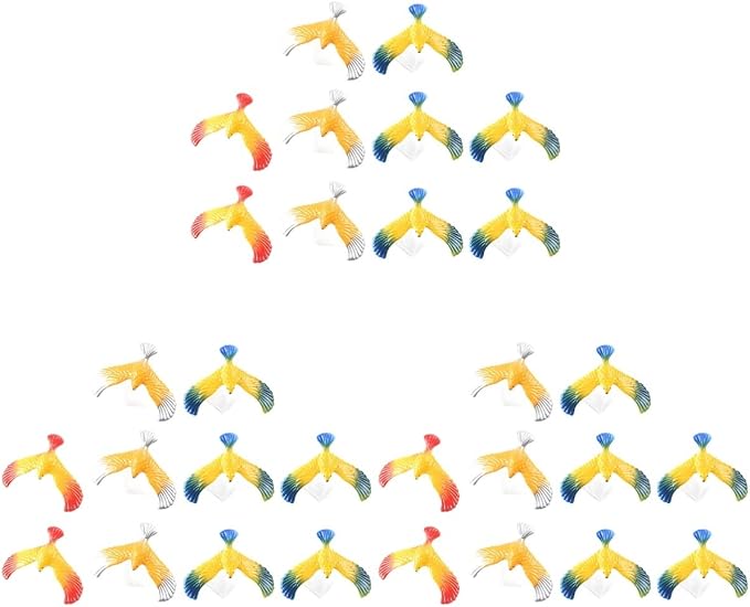 Amazon.com: Kisangel 30Pcs Balance Bird Gravity Eagle Toys Balancing ...
