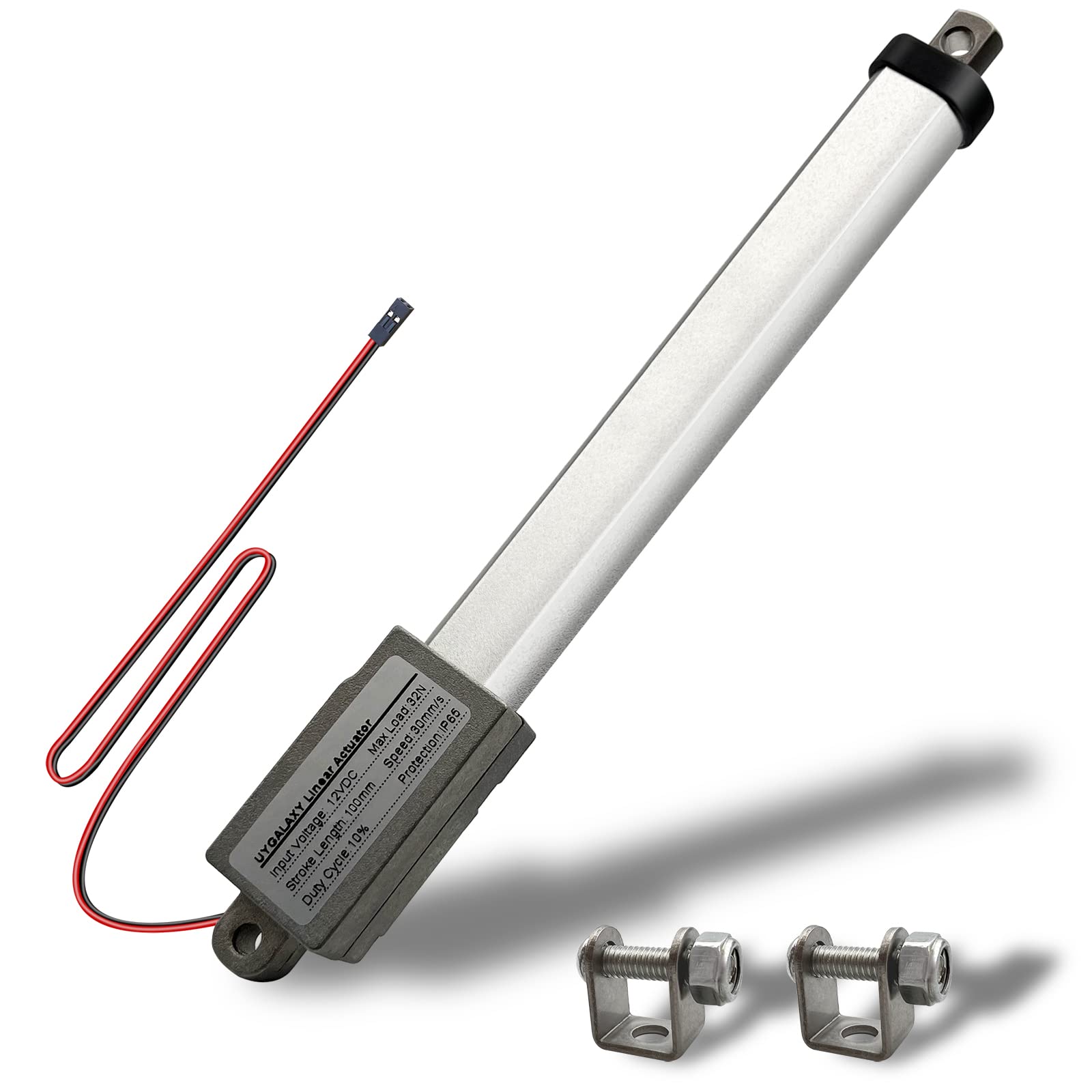Snapklik.com : UYGALAXY 4" Stroke Micro Electric Linear Actuator 12V ...