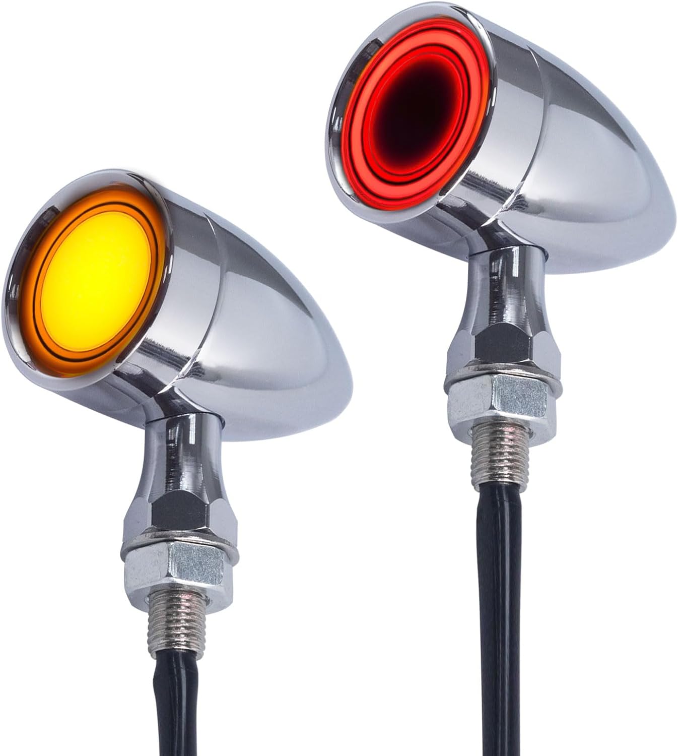 Amazon.com: BOSYCY Motorcycle Turn Signals LED Front Lights 2 PCS ...