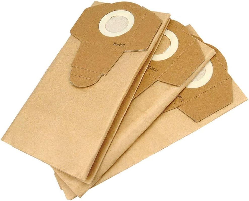 Zinc Products Vac Vacuum Paper Dust Bag Pack of 3 for DJM38204 & Draper ...