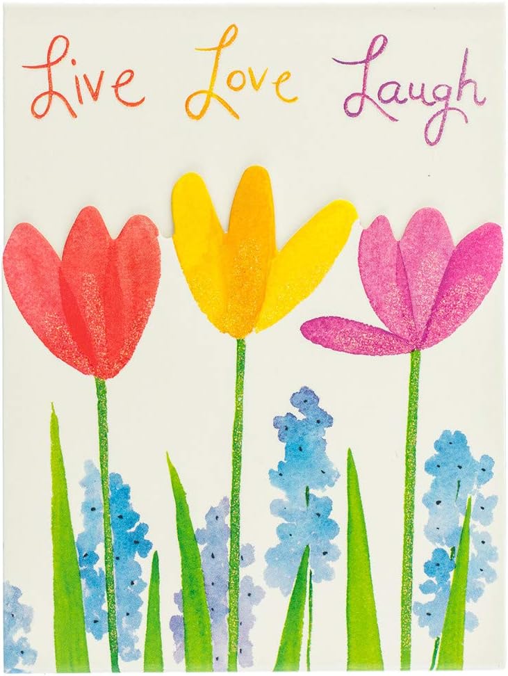 Amazon.com: Graphique "Live Love Laugh" Purse Notes – Pocket Notebook ...