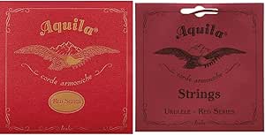 Amazon.com: Aquila Red Series Baritone and Tenor Ukulele Strings Bundle ...