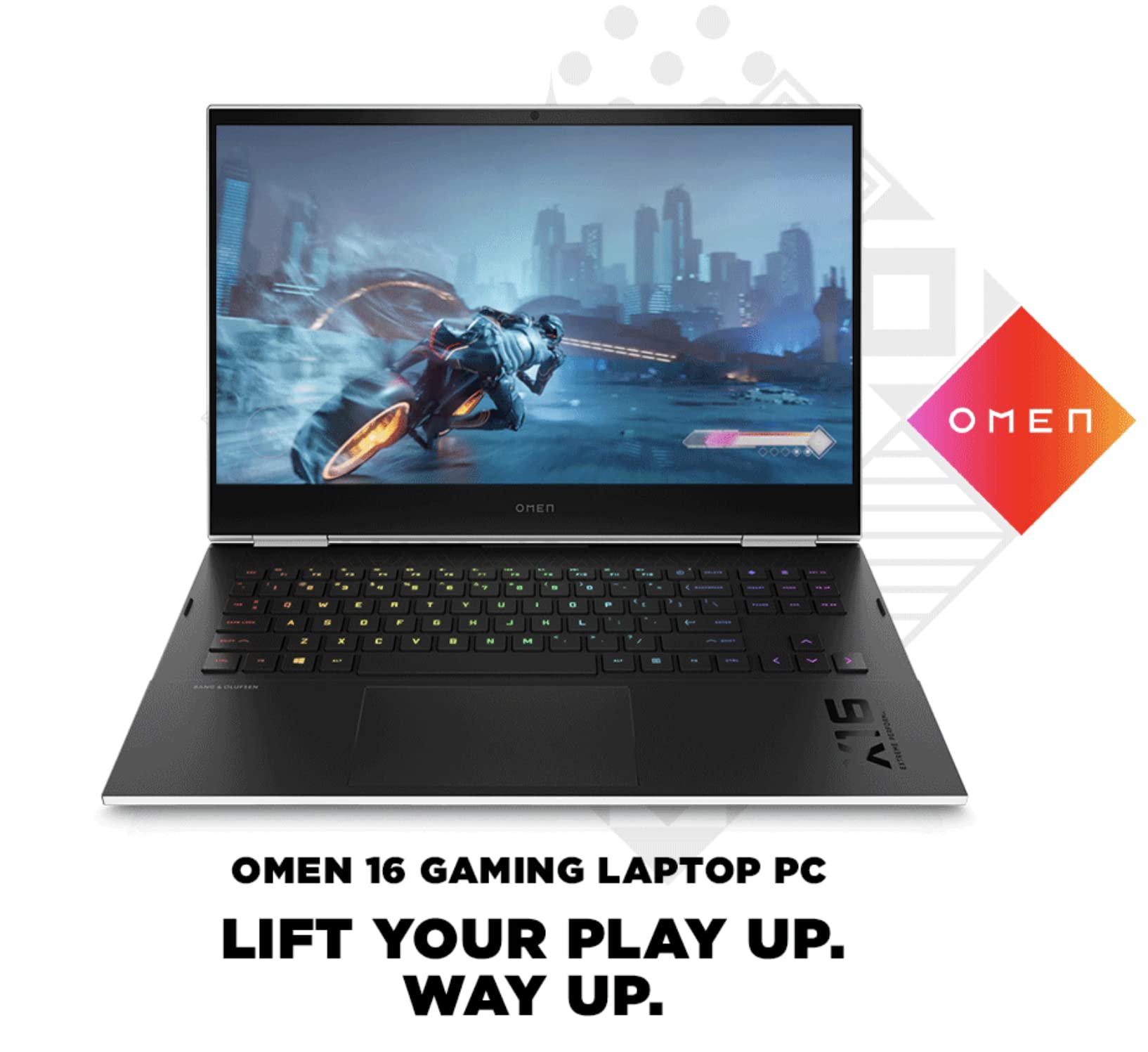 Buy HP OMEN 16.1" QHD (2560 x 1440) 165 Hz IPS Gaming Laptop, 8 cores ...
