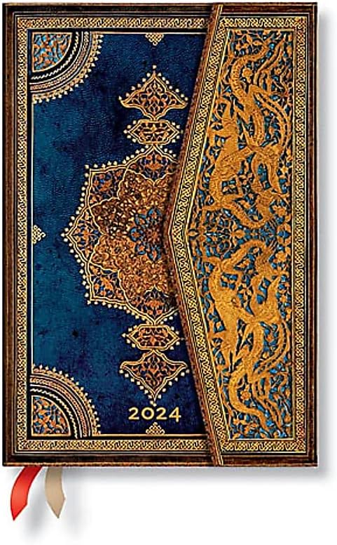 Amazon.com: Safavid Indigo (Safavid Binding Art) Mini Verse 12-month ...