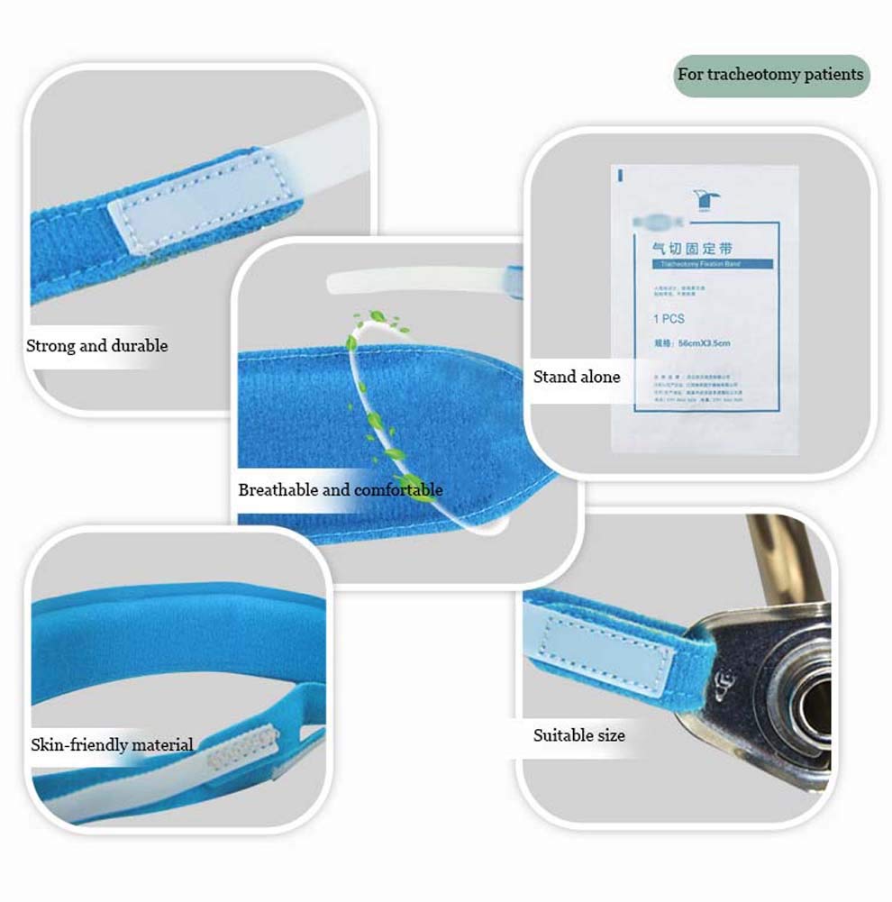 3 Pack Tracheostomy Tube Holders for Adult - Tracheostomy Fixed Device ...