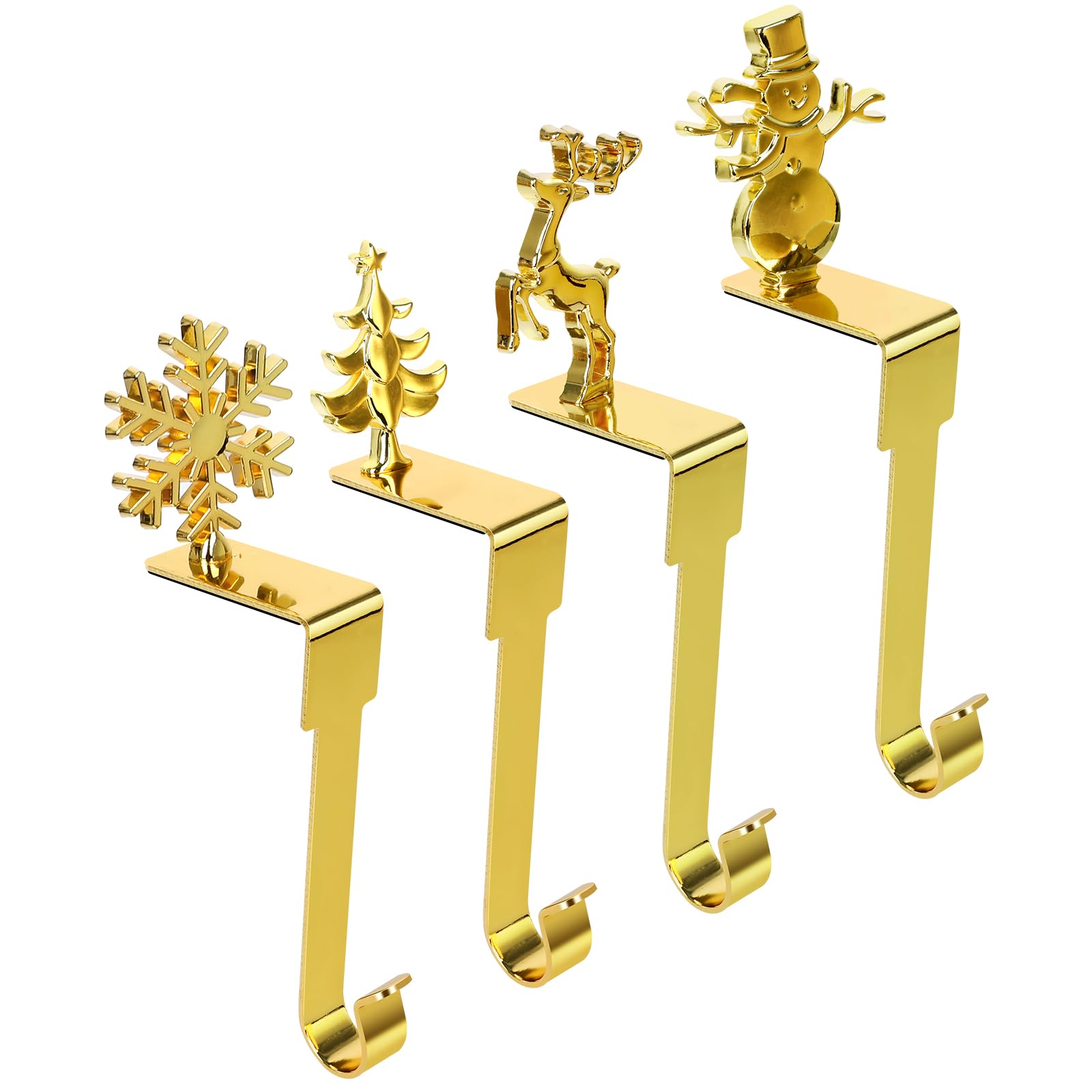 Amazon.com: aquota Christmas Stocking Holders for Mantle - Stocking ...