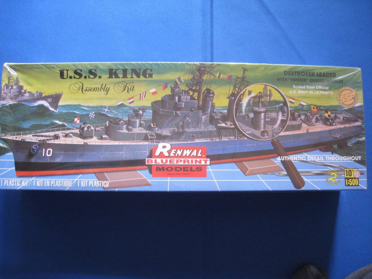 Amazon | レベル レンウォール 1/500 アメリカ海軍 ミサイル巡洋艦 キング REVELL-RENWAL SSP U.S.S ...