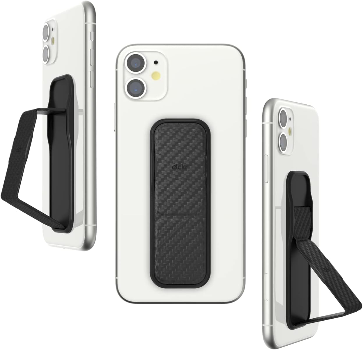 Amazon.com: CLCKR Cell Phone Grip and Expanding Stand, Universal Phone ...