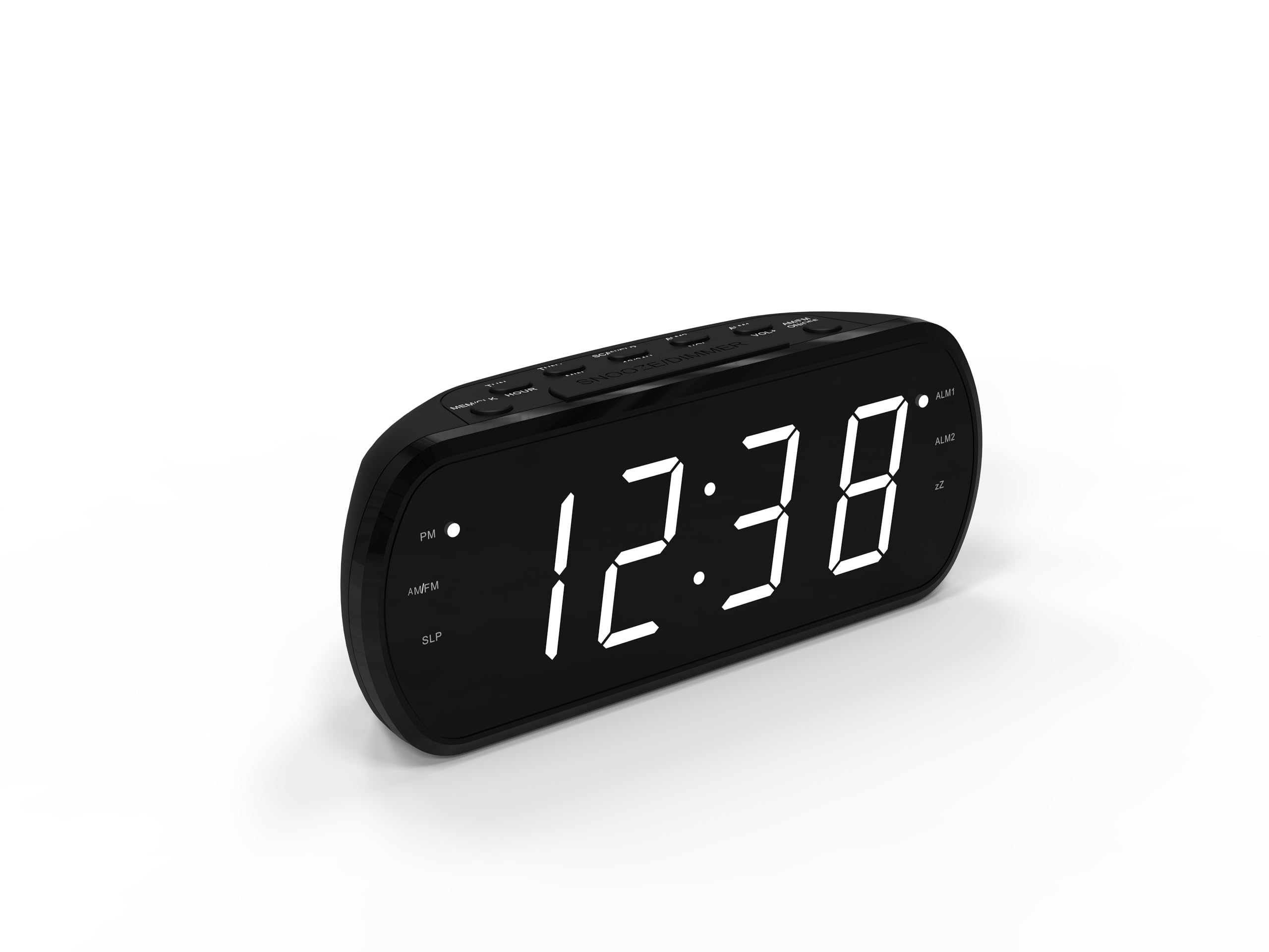 Aiwa Large Display Alarm Clock AM/FM Radio AWT2 : Amazon.com.au: Home