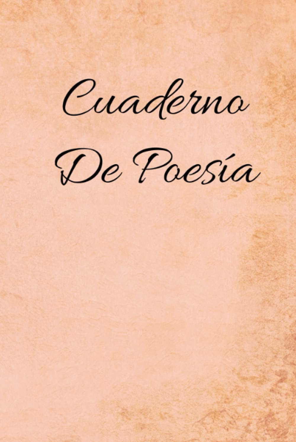 Buy Cuaderno De Poesía: Libreta Para Escribir Poemas / 130 Páginas En ...