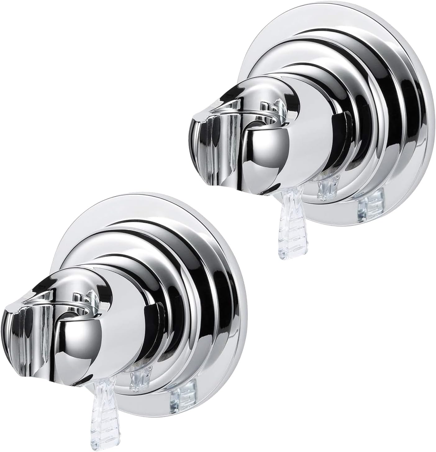 [2 Pack] Suction Cup Shower Head Holder for Elderly, Removeable ...