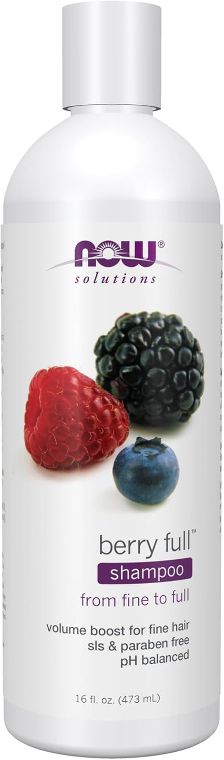 Amazon.com: NOW Solutions, Berry Full™, Volume Boost Shampoo for Fine ...