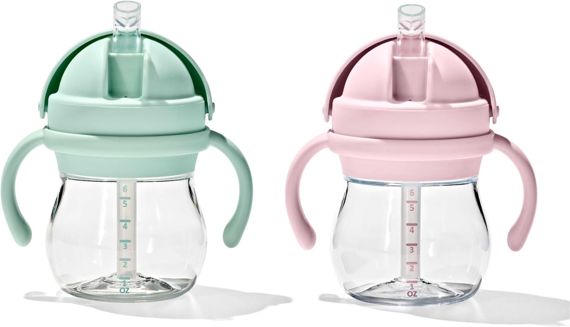 Amazon.com : OXO Tot Transitions Straw Cup with Handles 6 oz. - Opal ...