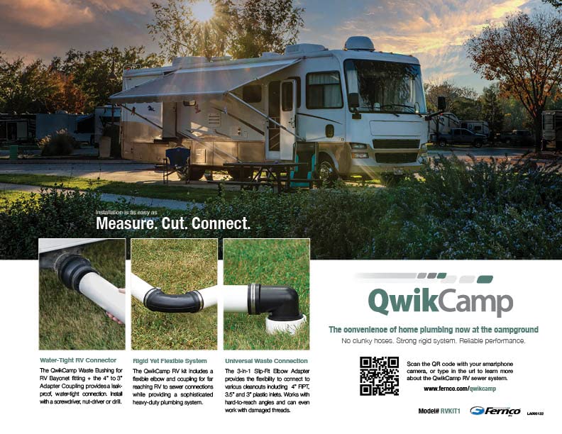Snapklik.com : Fernco QwikCamp RV And Camper Sewer Waste Plumbing ...