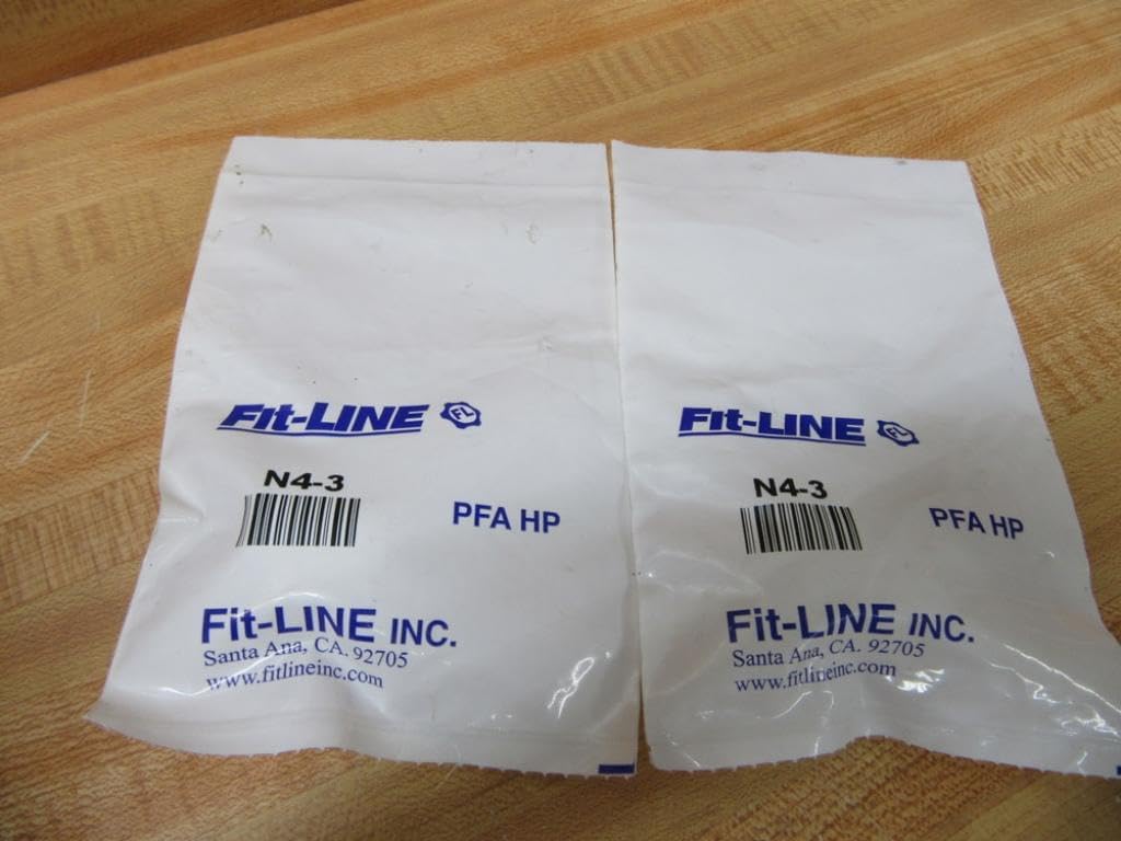 Amazon.com: Fit-Line N4-3 Fitting N43 (Pack of 2) : Industrial & Scientific