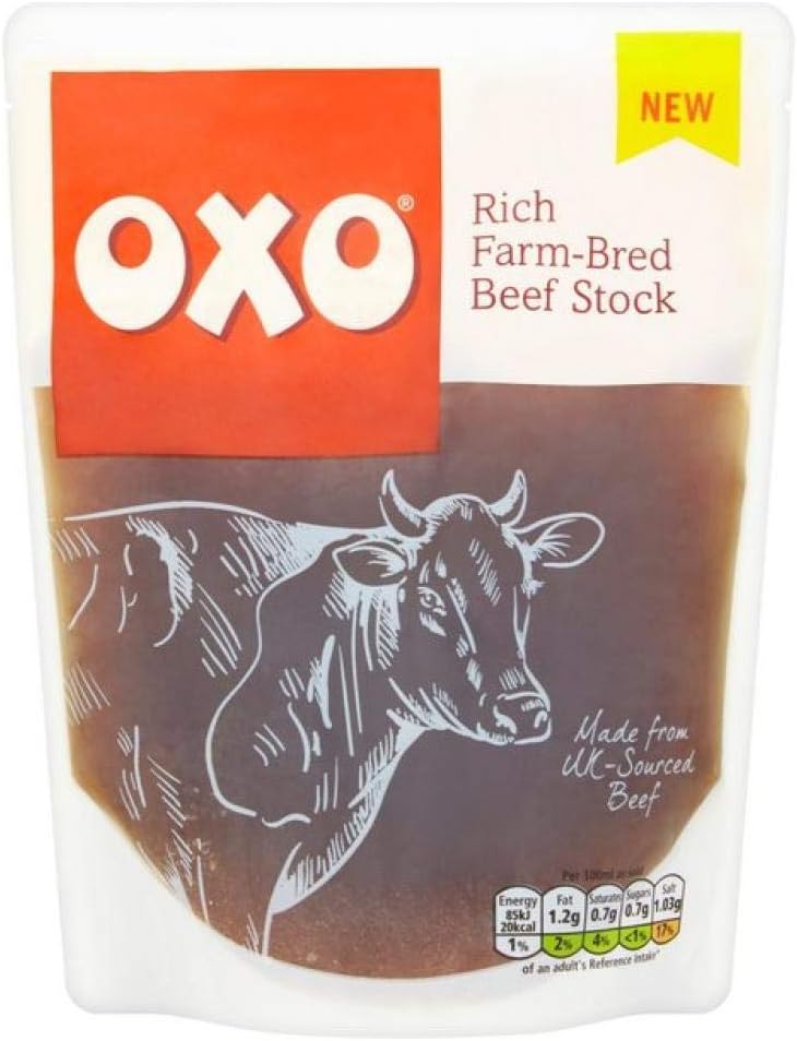 Oxo Ready to Use Stock, Beef, 320ml : Amazon.co.uk: Grocery