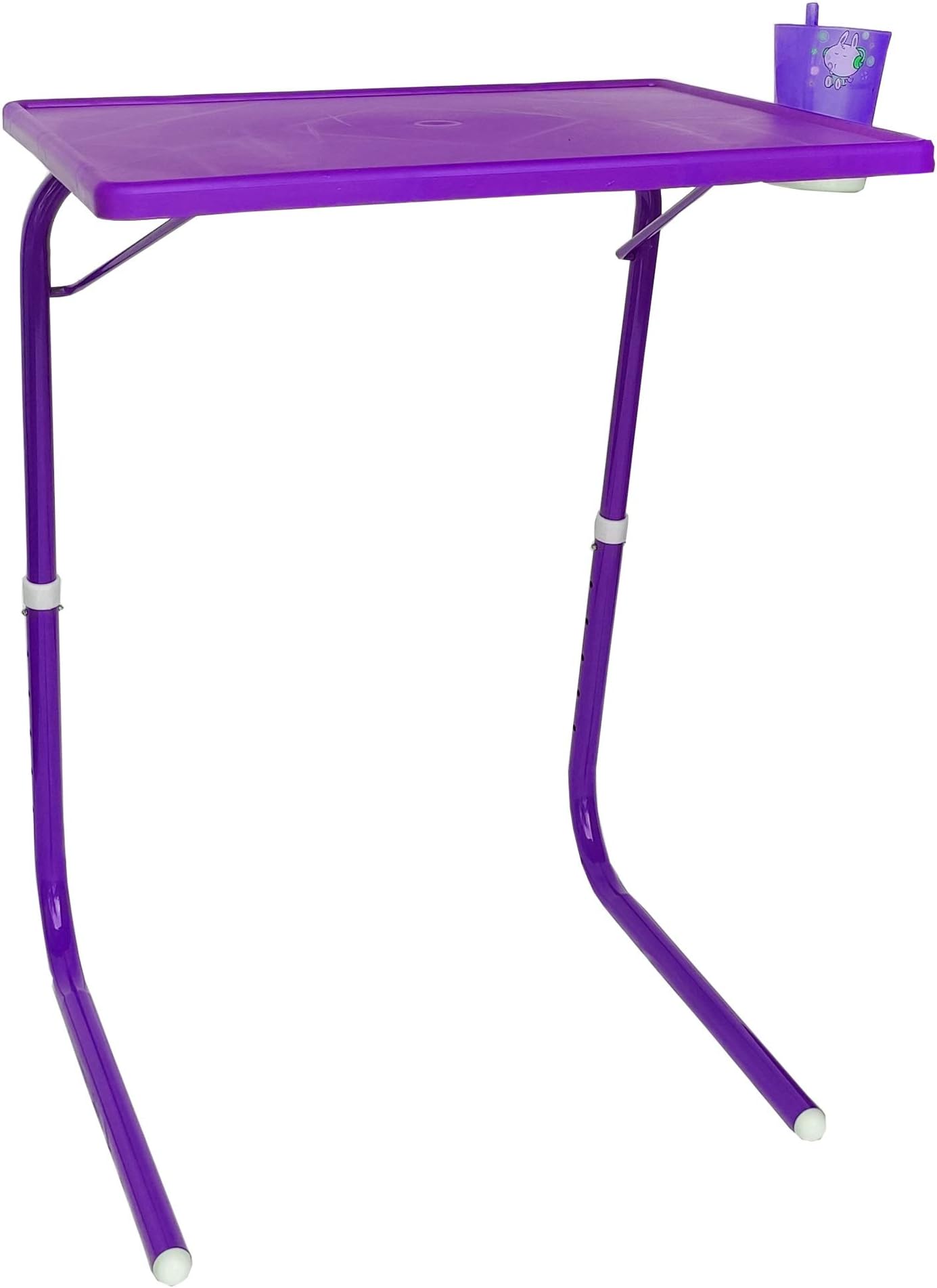 Amazon Basics Height Adjustable Laptop Table | Adjustable Table Angle ...