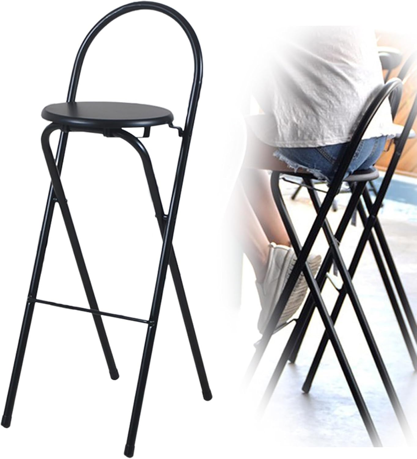 Amazon.de: Klapphocker für Erwachsene, Küchenstühle, 65/70/75 cm ...