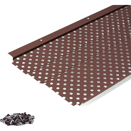 Waterlock 6" Gutter Guards Leaf Protection, Domestic Aluminum Gutter ...