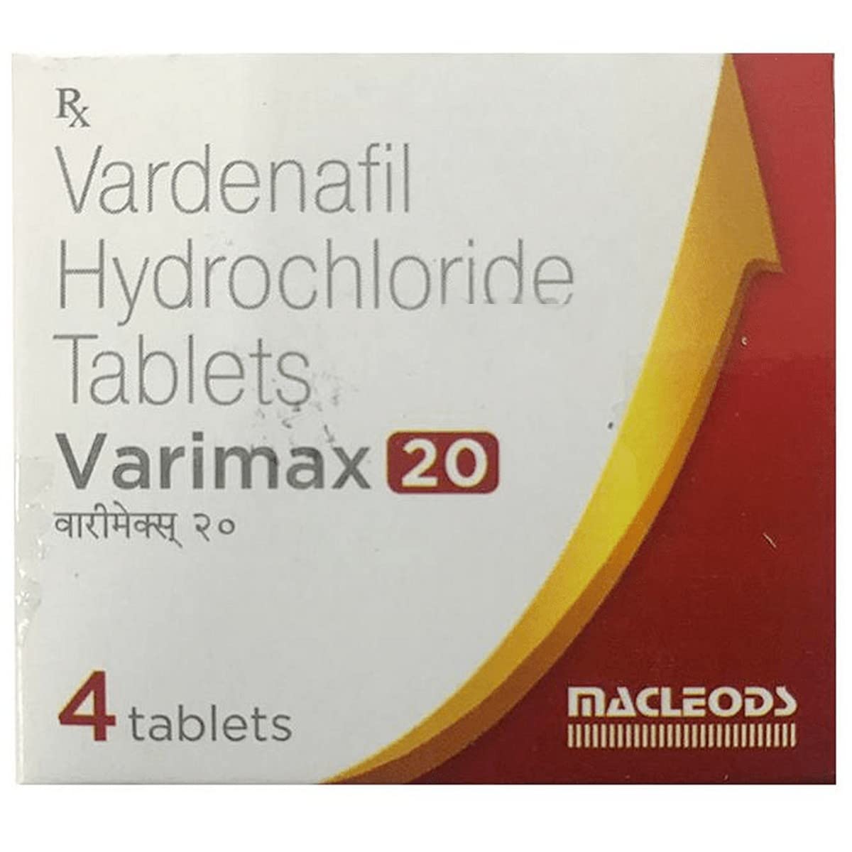 Varimax 20MG - Strip of 4 Tablets : Amazon.in: Health & Personal Care