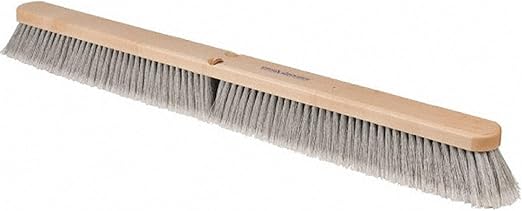 Amazon.com: PRO SOURCE Fine-Sweep Push Broom Head with Threaded Wood ...